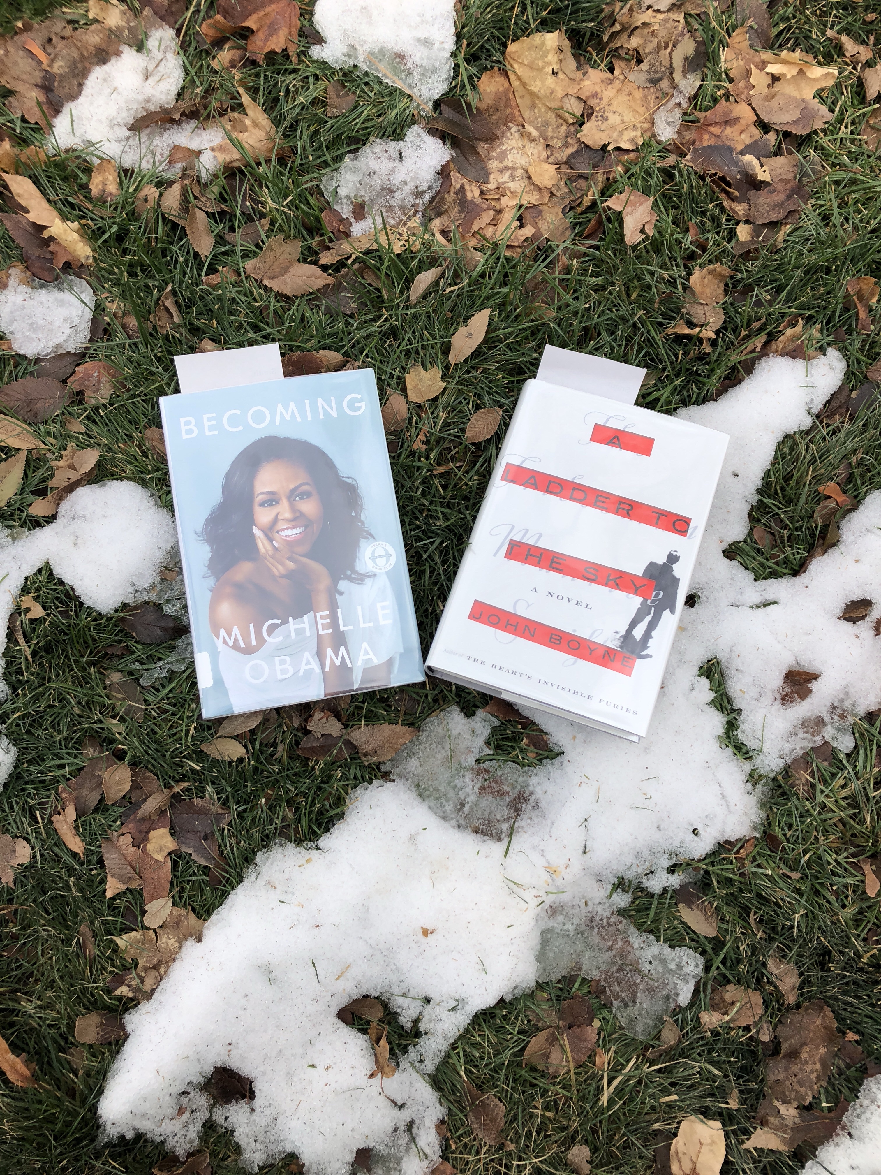 Public Library – brand new books – italic bookmarks